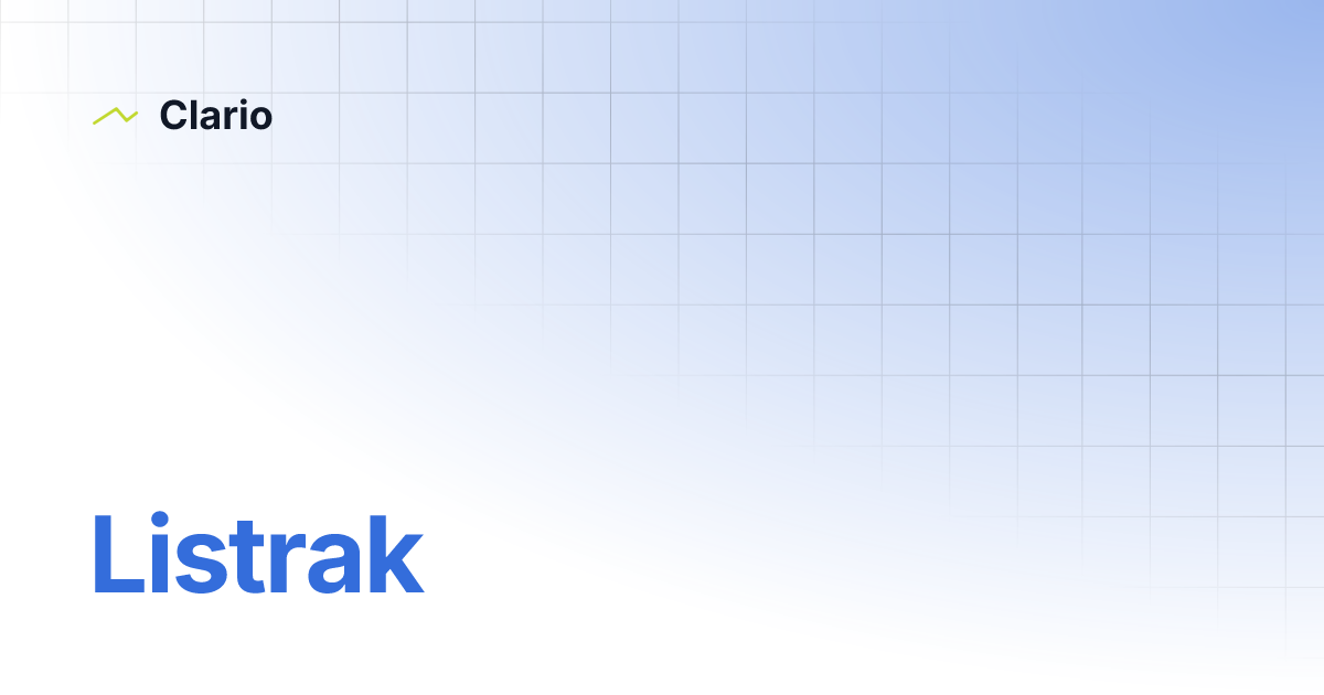 Listrak | Clario